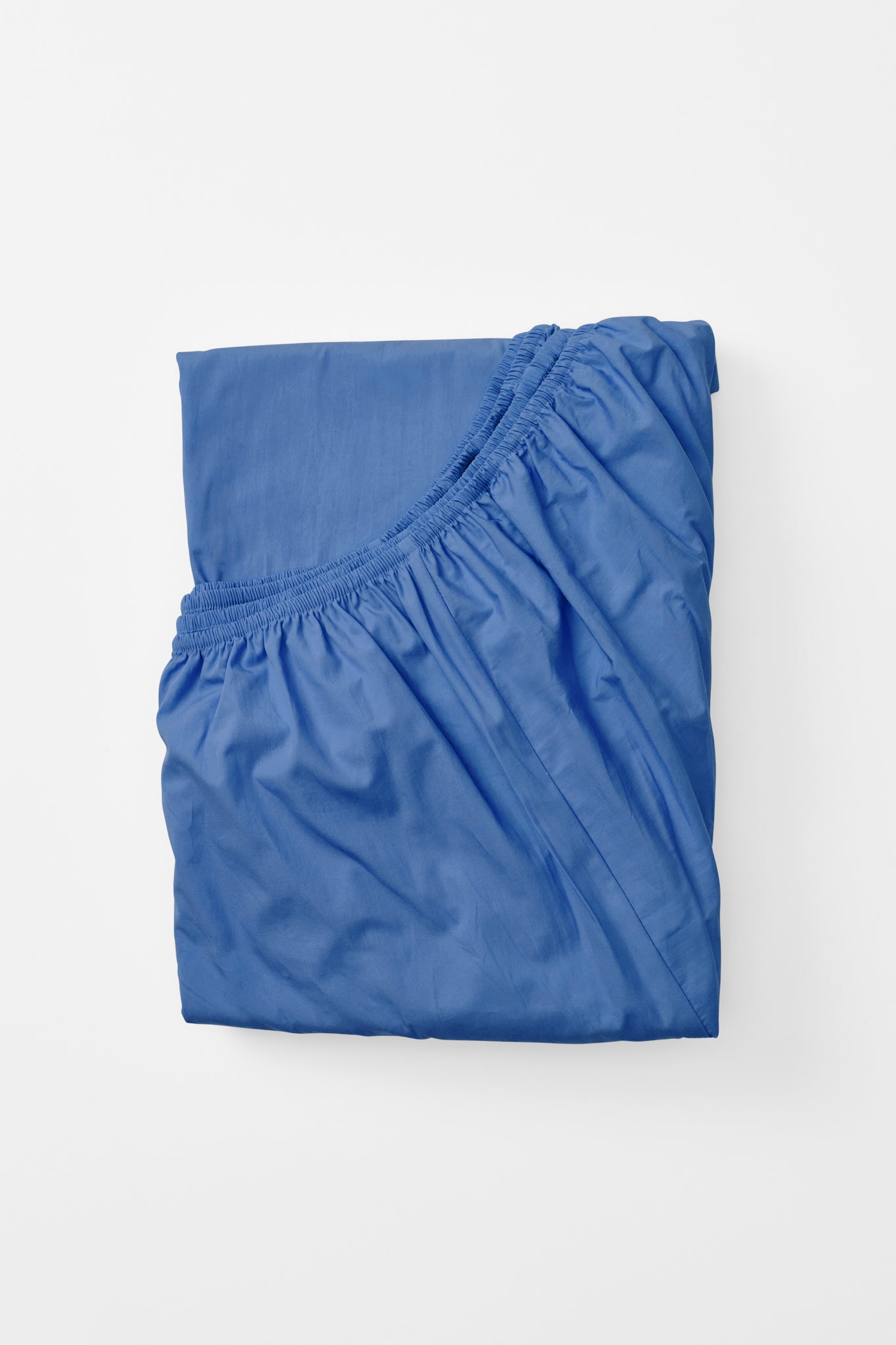 Fitted Sheet in Blue Blue – SUTRAM